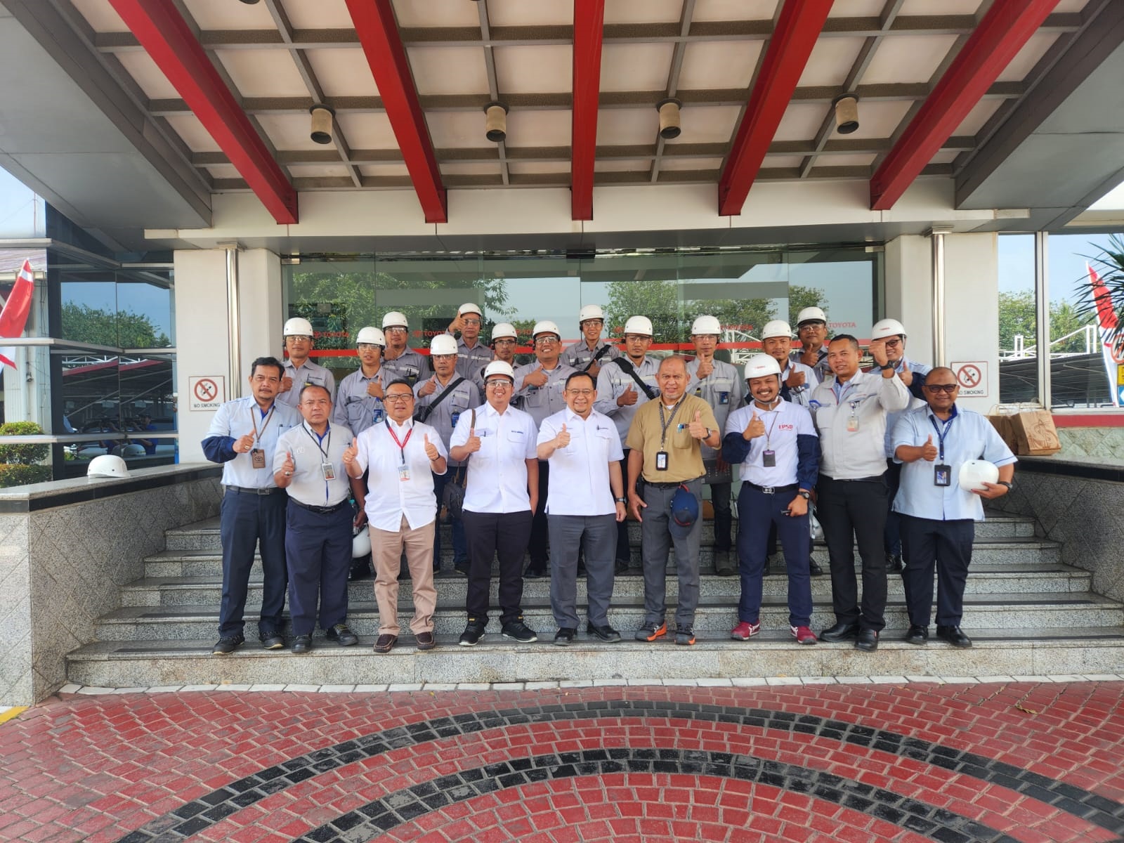 PT Barata Indonesia (Persero) Kunjungi Pabrik Toyota di Sunter, Jakarta ...