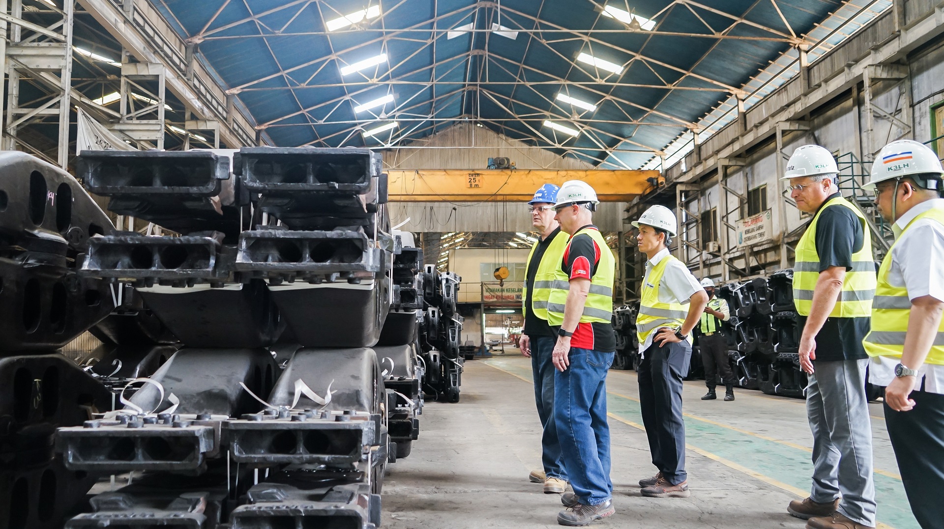 Wabtec ( Standart Car Truck ) Tengok Fasilitas Foundry Milik PT Barata ...